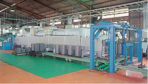 Brushcutter blade manufacturing process | SANYO METAL WORKS CO.,LTD.